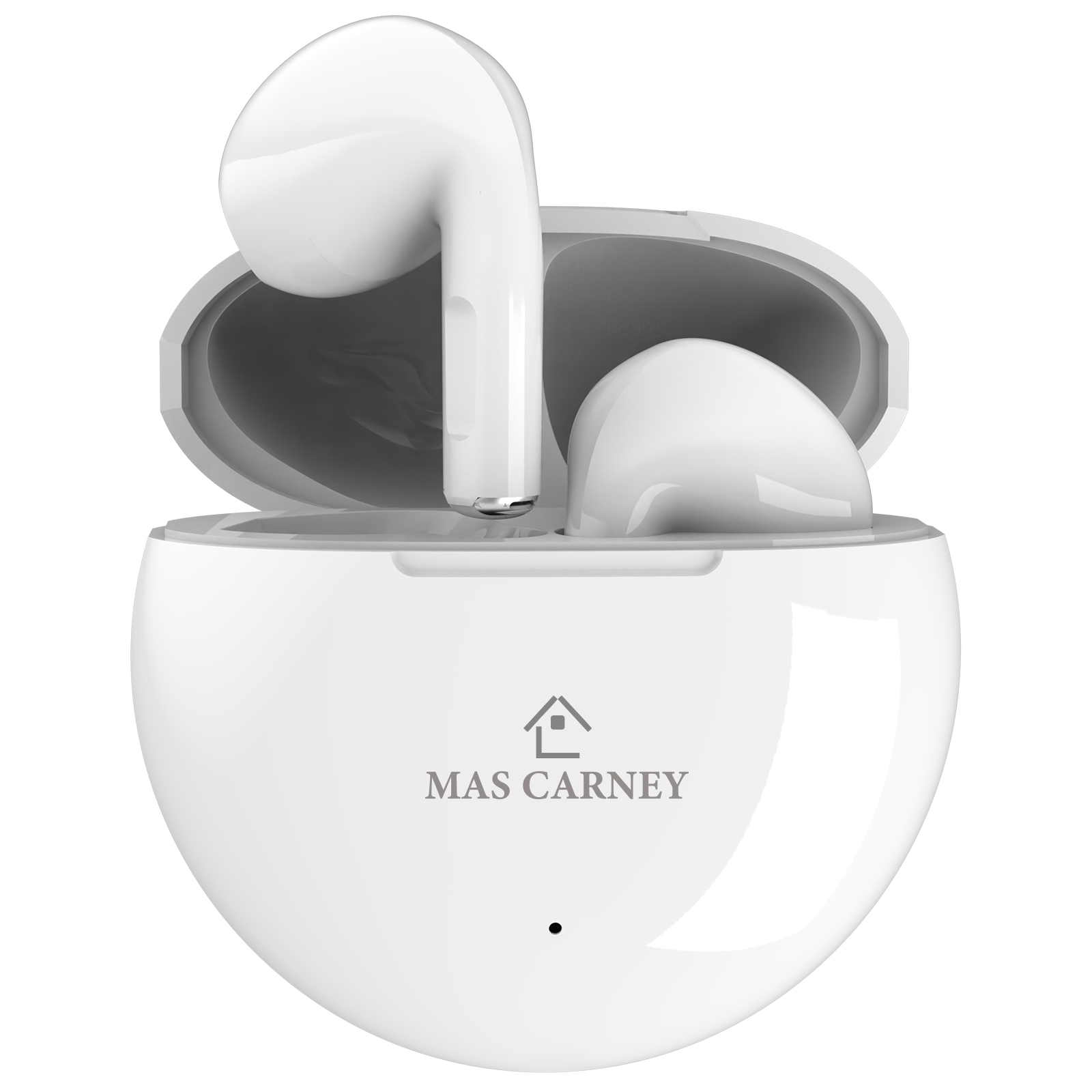 MAS CARNEY Wireless Earbuds with Charging Case M2, Mini Size, Light ...